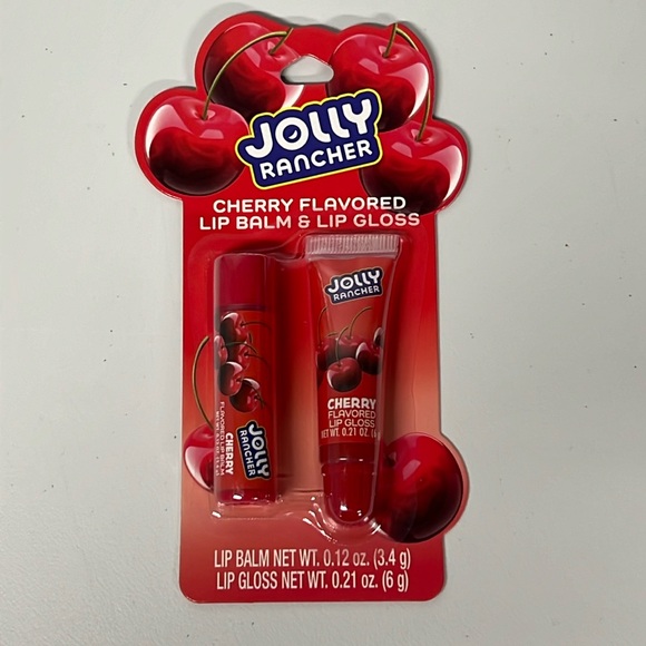 Makeup | Jolly Rancher Cherry Flavored Lip Balm And Lip Gloss | Poshmark